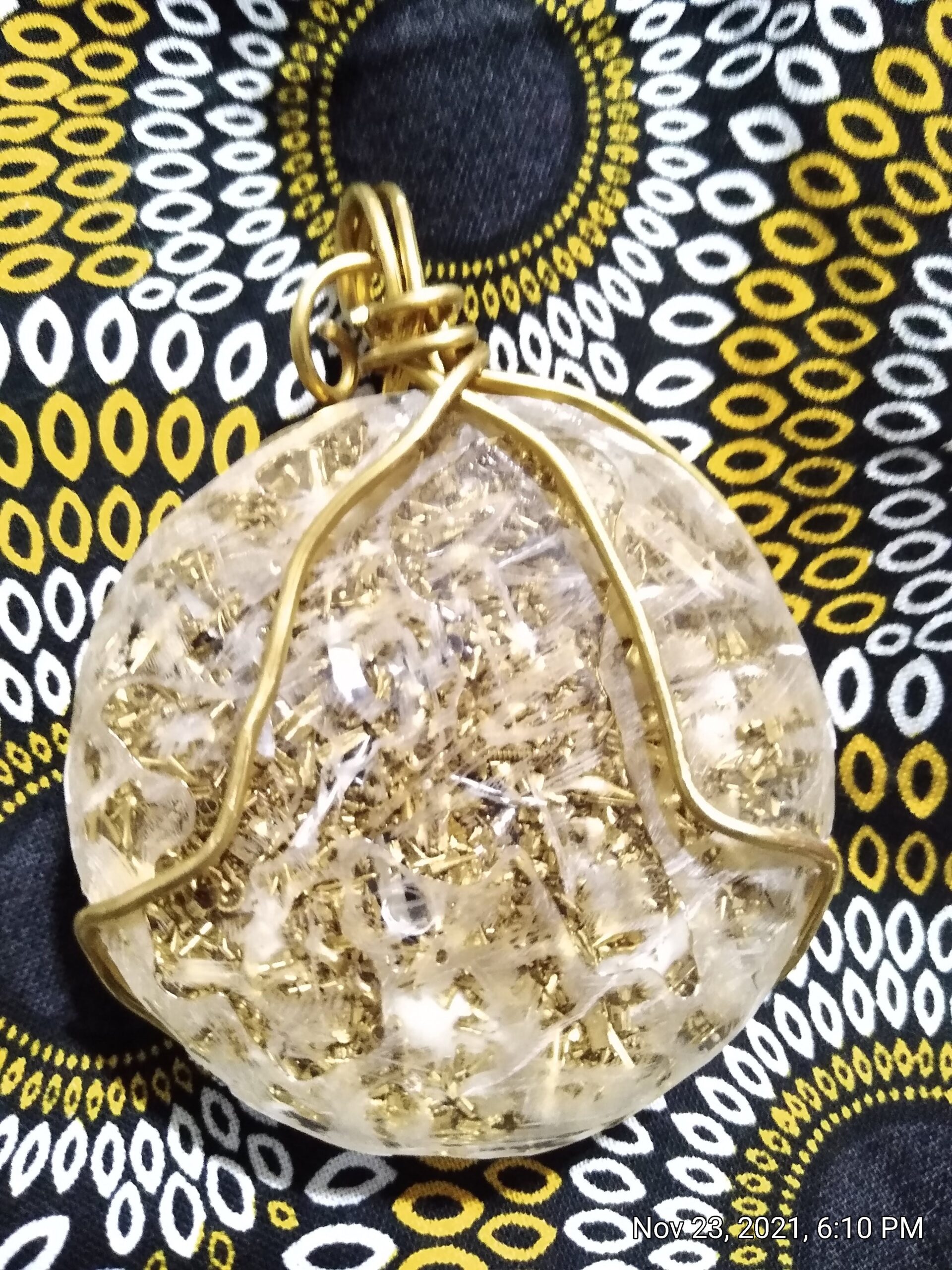 Solar Lunar Orgonite Medallion – miiriya