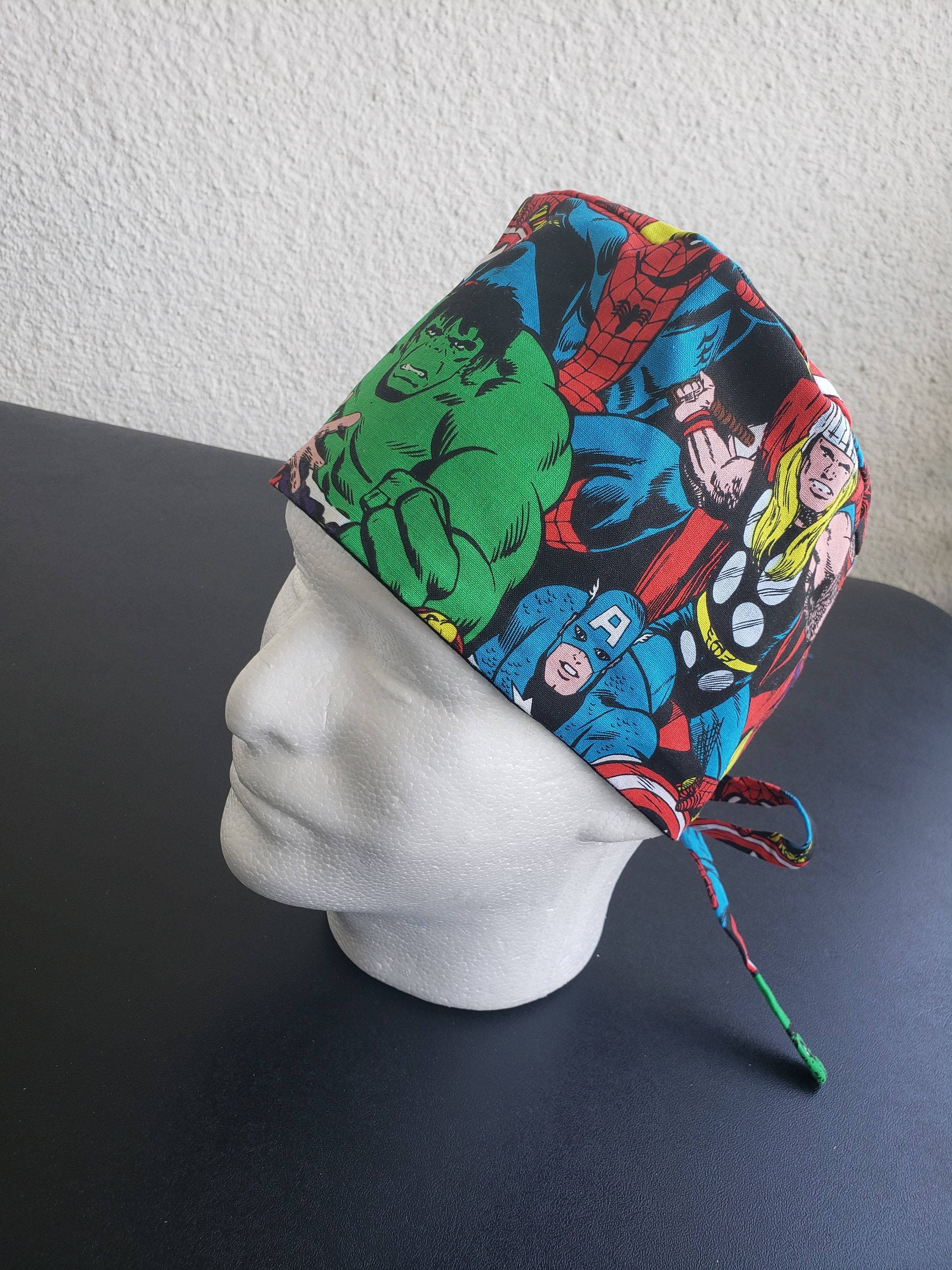 “Masks By Loretta” Marvel Superheroes Scrub Hat – miiriya