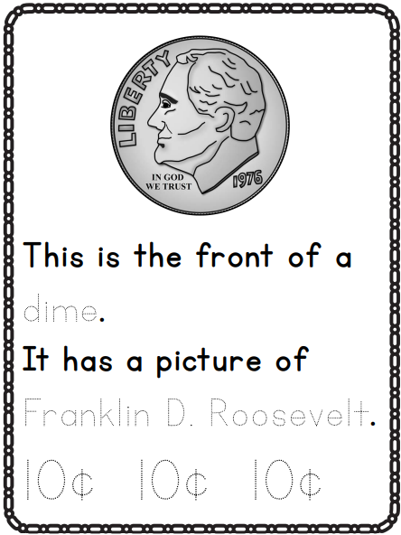 Dime Coloring Pages
